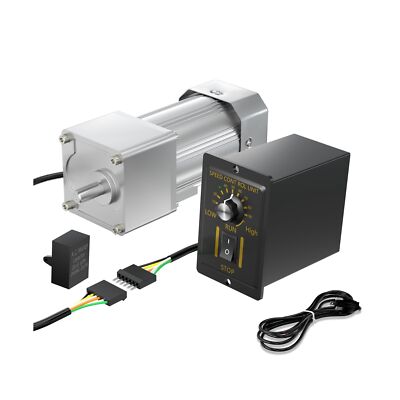 High Torque AC 110V Electric Motor, 300 Watts Variable Speed Motor ...