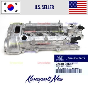 1.6L ENGINE VALVE COVER 224102B612 ACCENT RIO VELOSTER SOUL FORTE 2012 ...