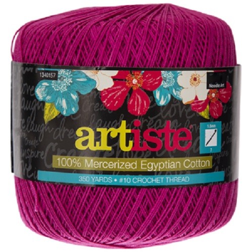 Artiste Cotton Crochet Thread #10 Various Colors! New! Price Per Skein ...