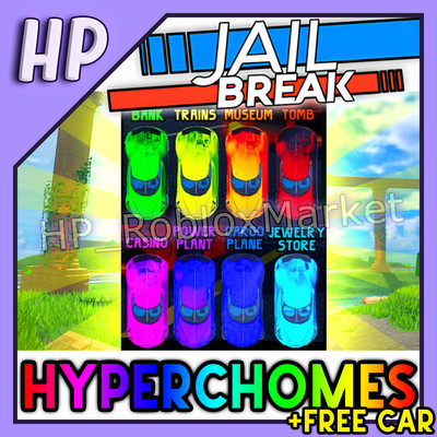 ANY HYPERCHROME Level 5 💎CLEAN + FAST + BONUS⚡ Roblox Jailbreak car ...