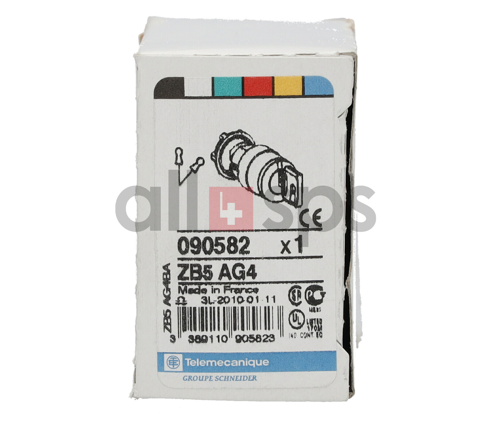 SCHNEIDER ELECTRIC SCHLUESSELSCHALTER, ZB5AG4 (NO) | eBay