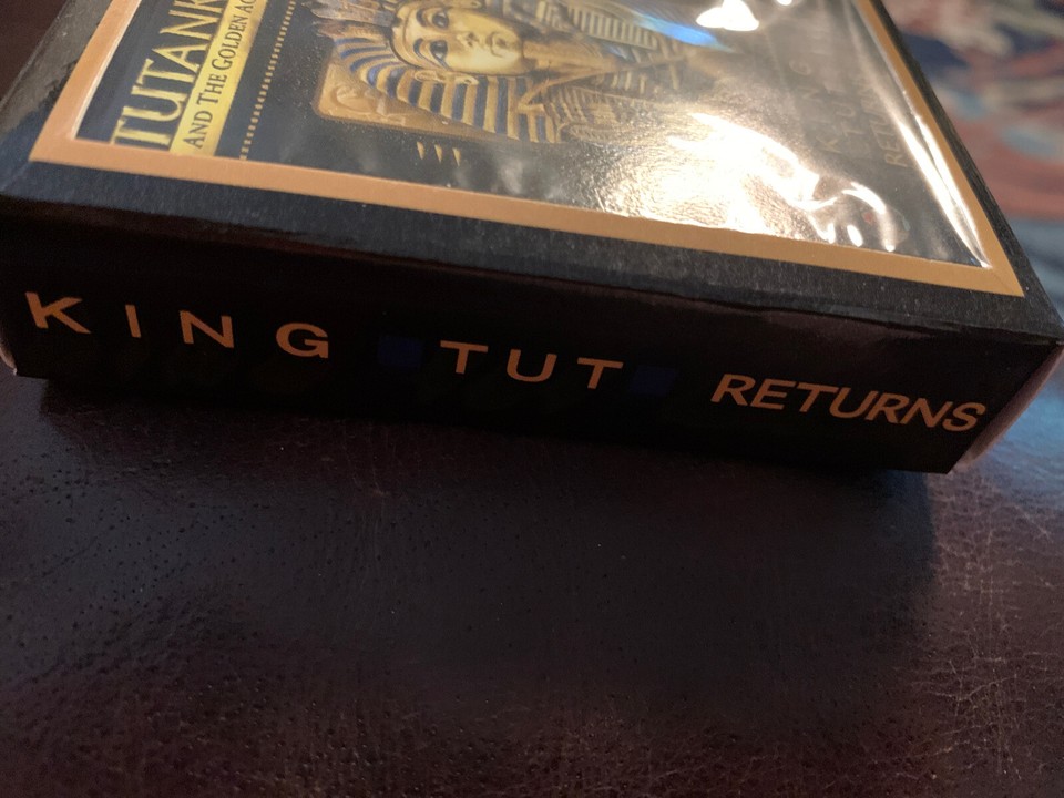 Gemaco Tutankhamun Poker Playing Cards Plastic Coated King Tut Returns ...