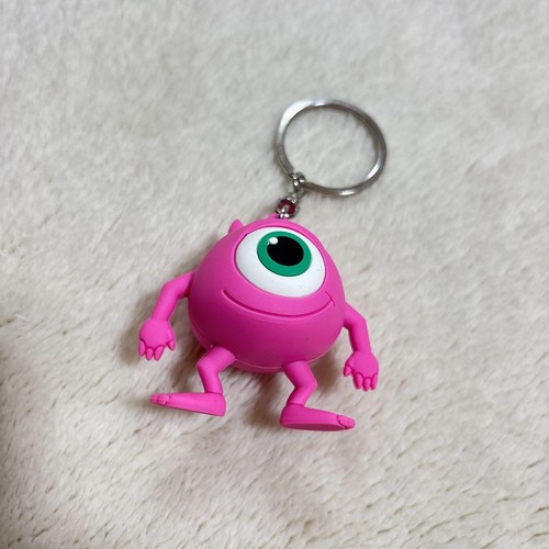 Disney Mike Wazowski Pink Keychain Monsters Inc. | eBay