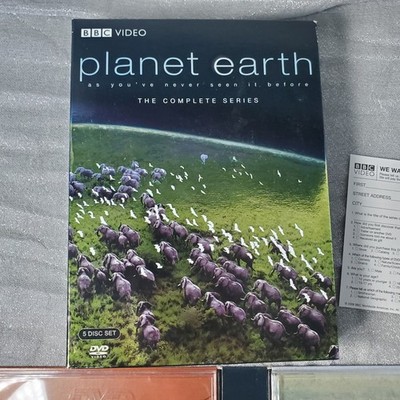 Planet Earth The Complete Series 5 Disc DVD Set BBC Narrated David ...