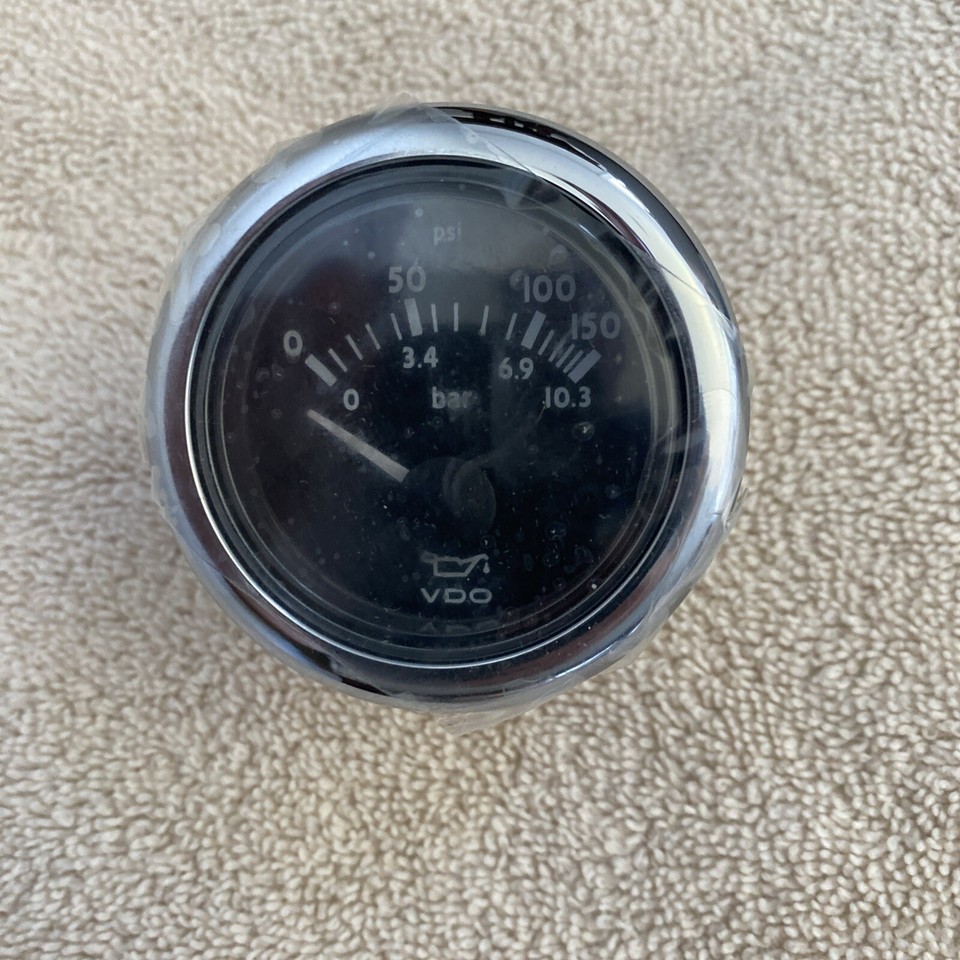 Vdo Pressure Gauge 0-150 electric v3504105 | eBay