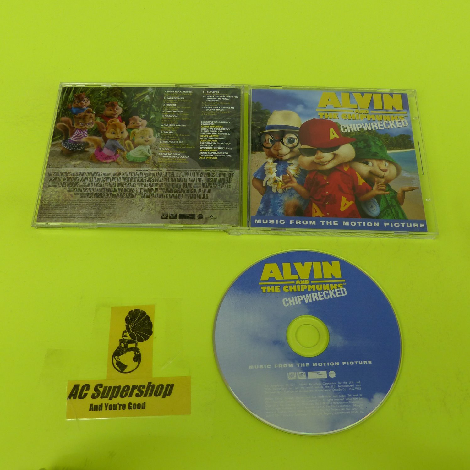 Alvin And The Chipmunks Chipwrecked Soundtrack - CD Compact Disc | eBay