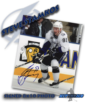 STEVEN STAMKOS Signed TAMPA BAY LIGHTNING 8X10 photo w/COA #1 | eBay