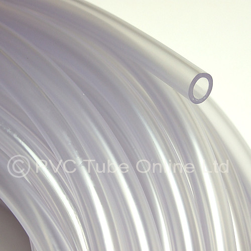 6mm ID Food Grade Flexible PVC Hose Tube Clear Plastic Pipe 1/4 inch ...