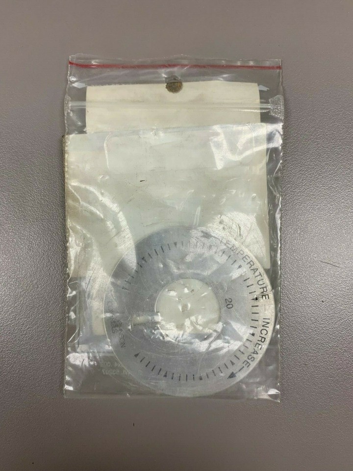 JOHNSON CONTROLS PNEUMATIC GRADUAL SWITCH DIAL TEMP INCREASE CW 300 S ...