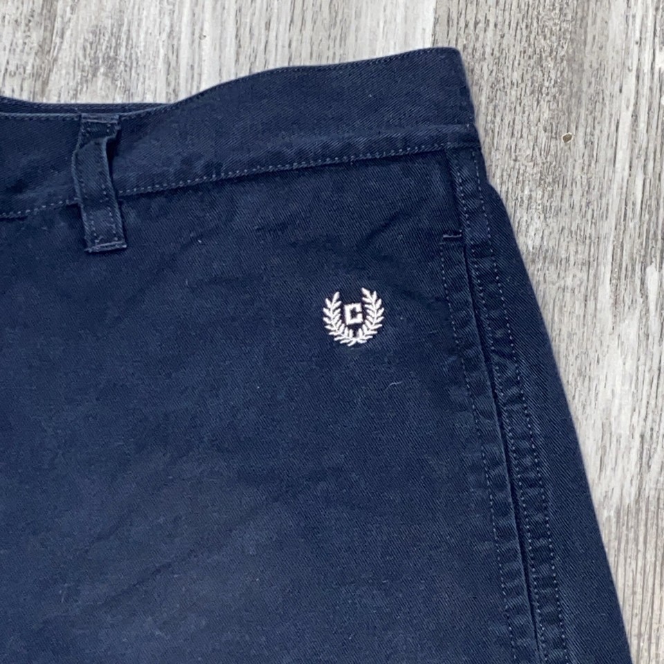 Chaps Ralph Lauren C Logo All Over Print Chino Shorts 36 | eBay