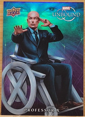 2022 MARVEL UNBOUND PROFESSOR X RAINBOW FOIL | eBay