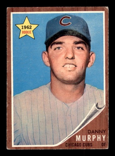 1962 Topps Baseball #119 Danny Murphy EX *e1 | eBay