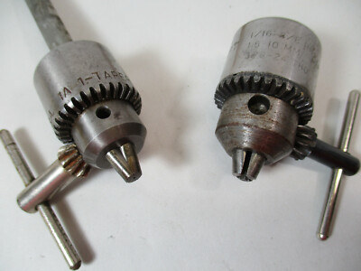 (2) JACOBS Drill Chucks, Chuck, (1) # 1A & (1) DC4G61 Multi Craft (2 ...