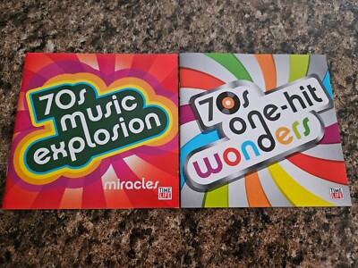 4 CDS nm! nm! ex! vg+! TIME LIFE 70S MUSIC EXPLOSION MIRACLES 70S ONE ...