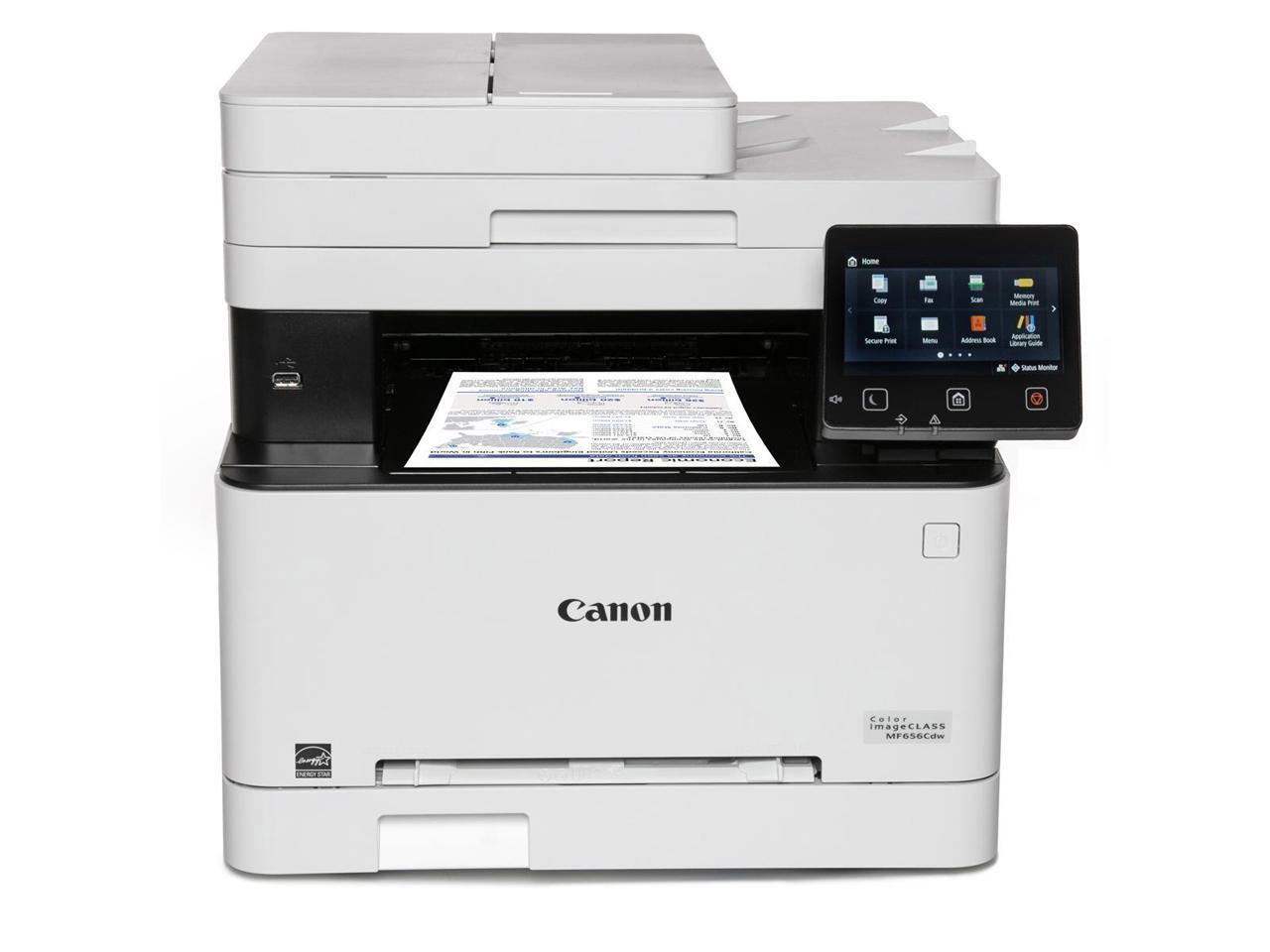 Canon imageCLASS MF656Cdw Wireless Laser Multifunction Printer Color ...