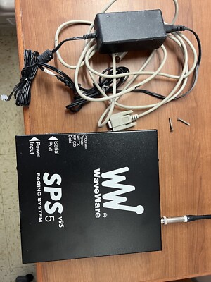 WAVEWARE SPS-5V9S PAGING SYSTEM | eBay