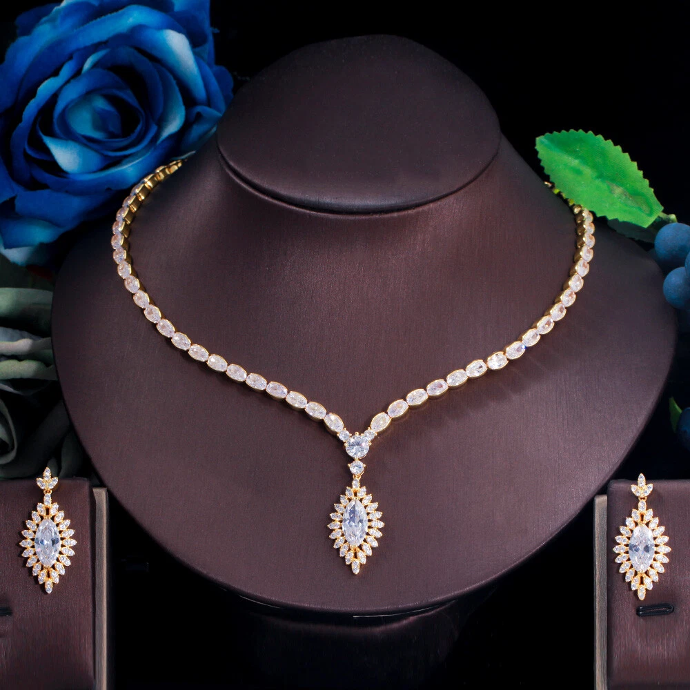 Simple Diamond Jewellery Sets For Women