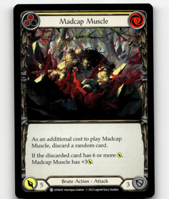 Flesh And Blood Madcap Muscle (Yellow) DYN020 Dynasty Common | eBay
