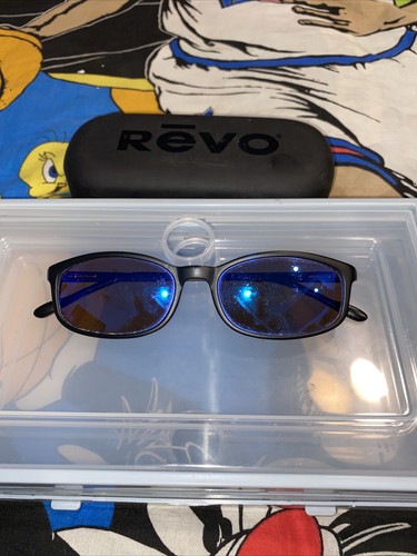 REVO 1010 001 Frame cool blue Lens vtg 80s Sunglasses France plus hard case | eBay