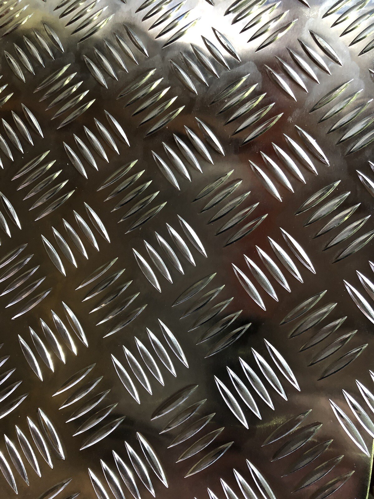 Aluminium Tread plate Chequer Kick Plate Treadplate 5 Bar 1.5mmx 2500 x ...