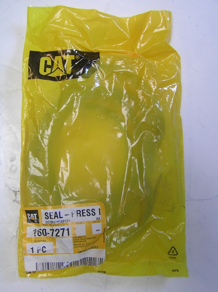 CATERPILLAR 160-7271 CAM COVER SEAL PRESS IN SEAL 1607271 "NEW" "OEM" C ...