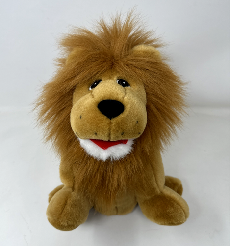 Ron Banafato Lion Hand Puppet Plush Brown Stuffed Toy Pretend Play NO ...
