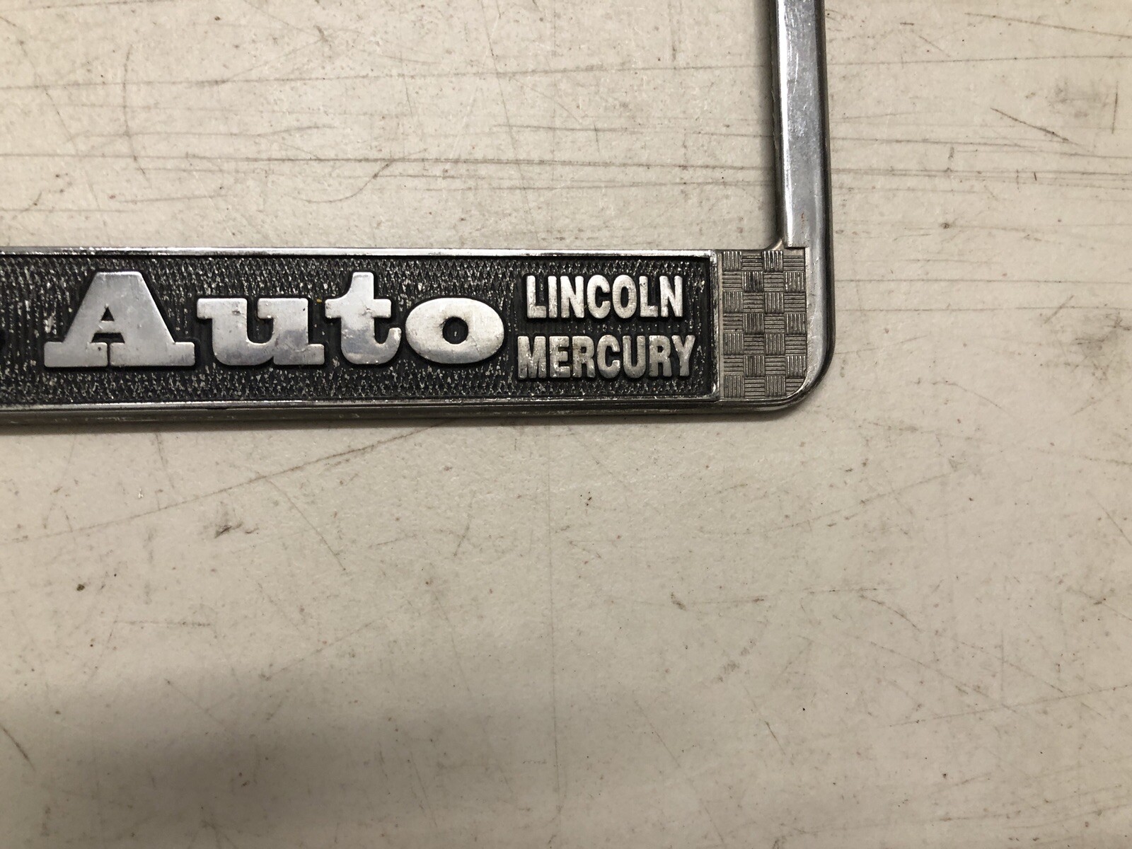 Skagit Auto Burlington WA Vintage Metal Old Dealer License Plate Frame ...