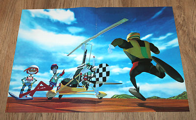 1996 Mega Man 8 Rockman 8 Metal Heroes / Pilotwings 64 42x30cm Poster ...
