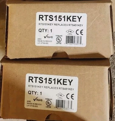 System Sensor RTS 151KEY Remote Test Station, Key Switch 823960105376 ...