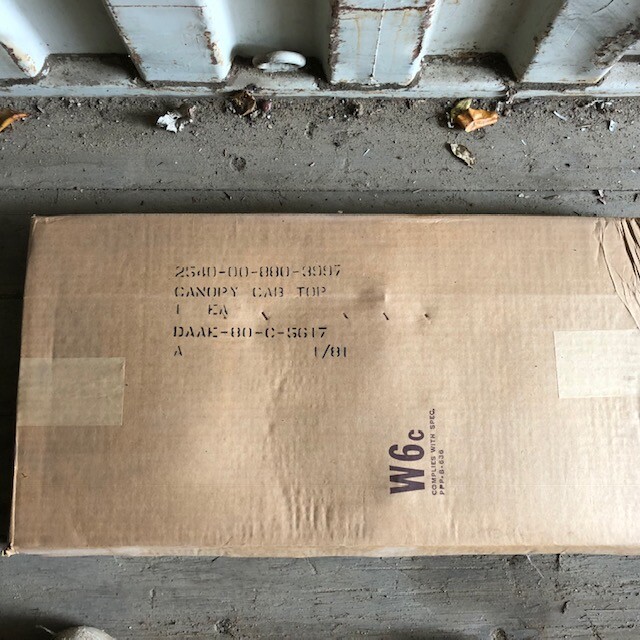 CAB TOP M561 GAMA GOAT MILITARY SURPLUS M792 MILITARY 4X4 | eBay