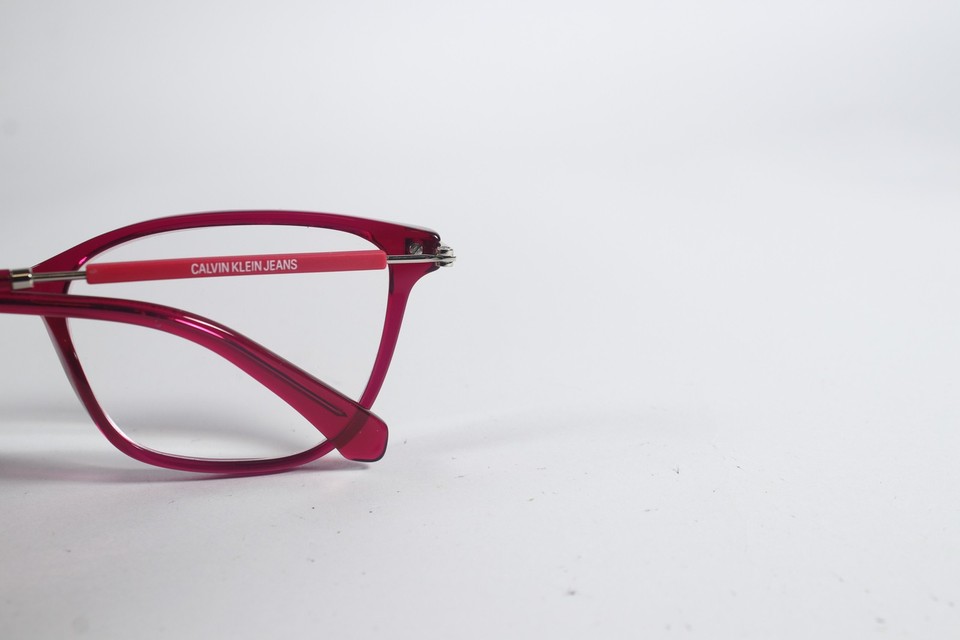 Calvin Klein Eyeglasses CKJ 18703 Womens Purple 644 Full Rim Plastic ...