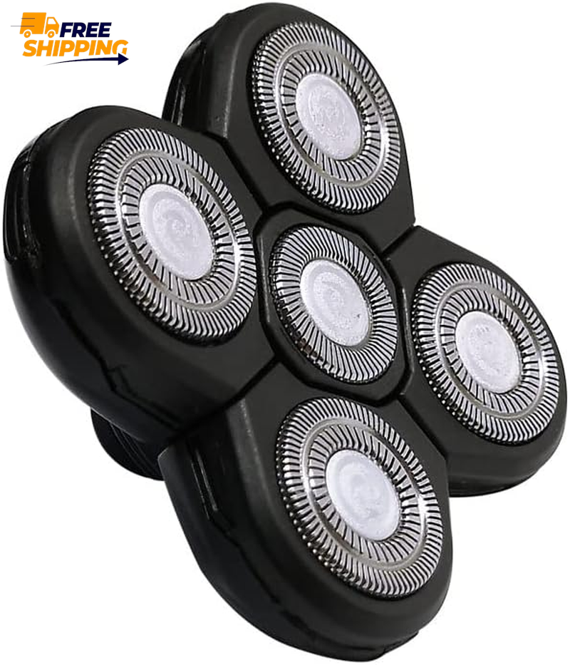 5 Head Shaver Heads, 2PCS Shaver Blade Heads Shaver Replacement for ...