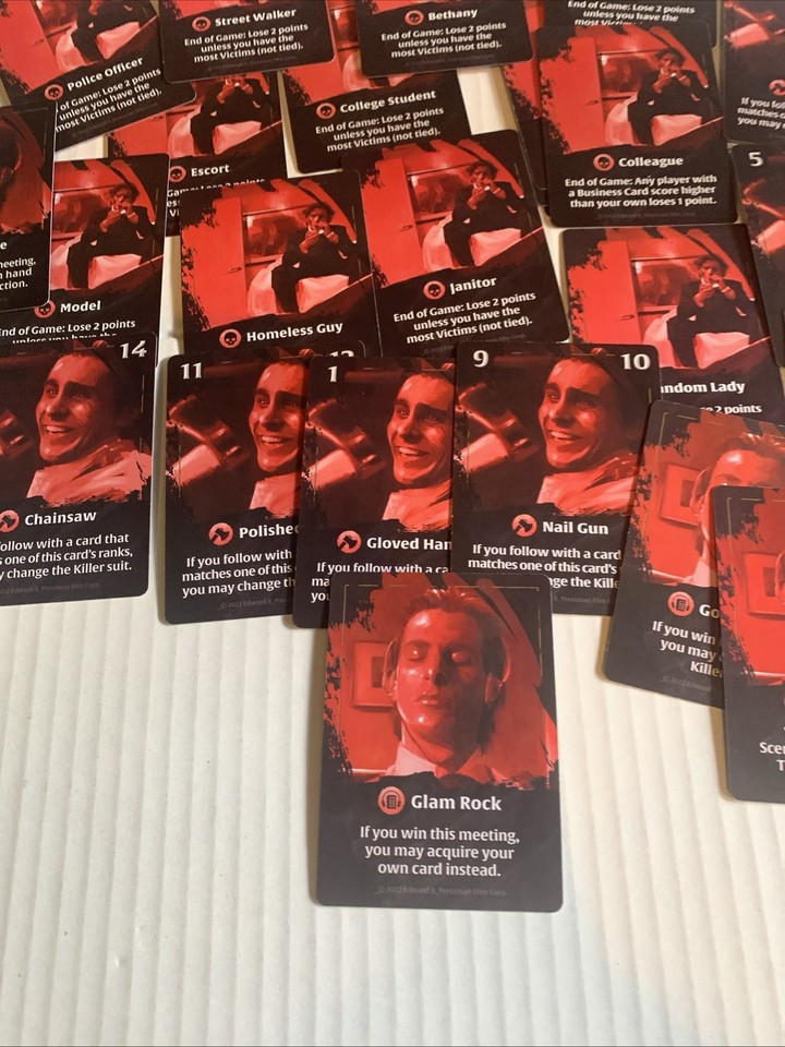 American Psycho Board Game | eBay