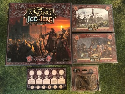 House Bolton Army Lot Song of Ice & Fire The Miniatures Game ASOIAF TMG ...