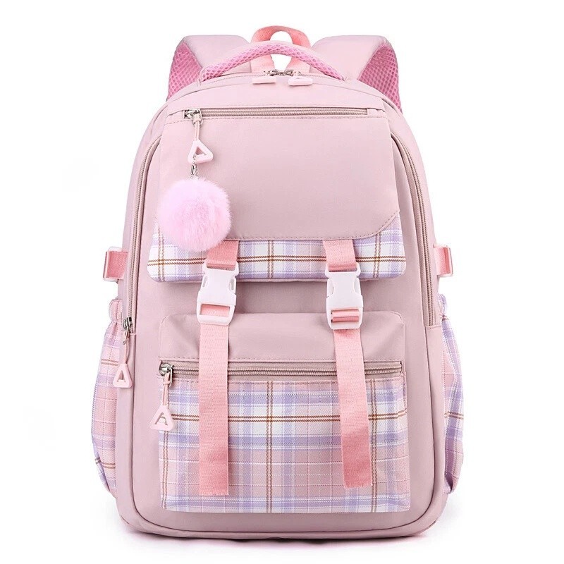 Girls School Large Backpack Travel Rucksack Shoulder Laptop Bag Student ...