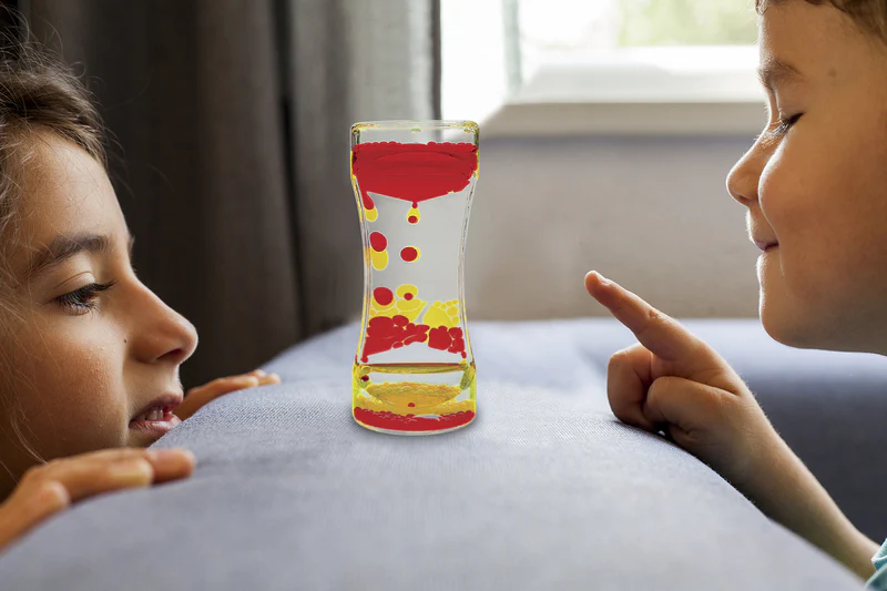 Sensory Liquid Bubble Timer | Autism Fidget Toy, Special Needs Calming ...