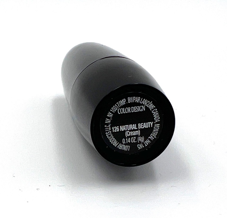 Lancome Color Design Lipstick New Full Size ~ 126 Natural Beauty ...