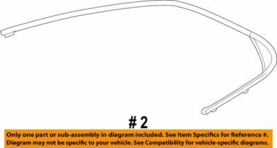 75707-33060 Toyota Moulding sub-assy, rear door window frame, rh ...