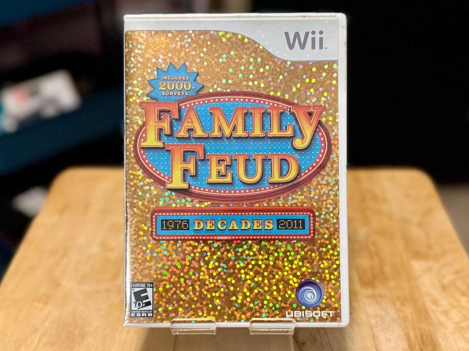 NINTENDO WII GAME SHOW GAME LOT - Price is Right Family Feud Wheel of ...