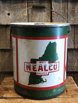 RARE Vintage 20’s Original NEALCO Anti Freeze New England Alcohol Co. 5 ...