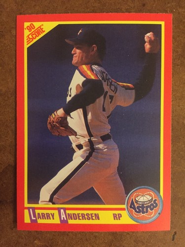 Larry Anderson 282 Score 1990 MLB Baseball Trading Card | eBay