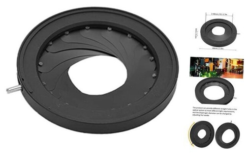 SK44 2‑44mm Adjustable Iris Aperture Diaphragm Lens Optical Diaphragm ...