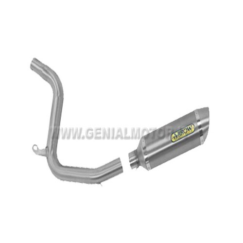 Auspuff + Link Arrow Thunder Alu Ktm Duke 125 2011 > 2016 | eBay.de