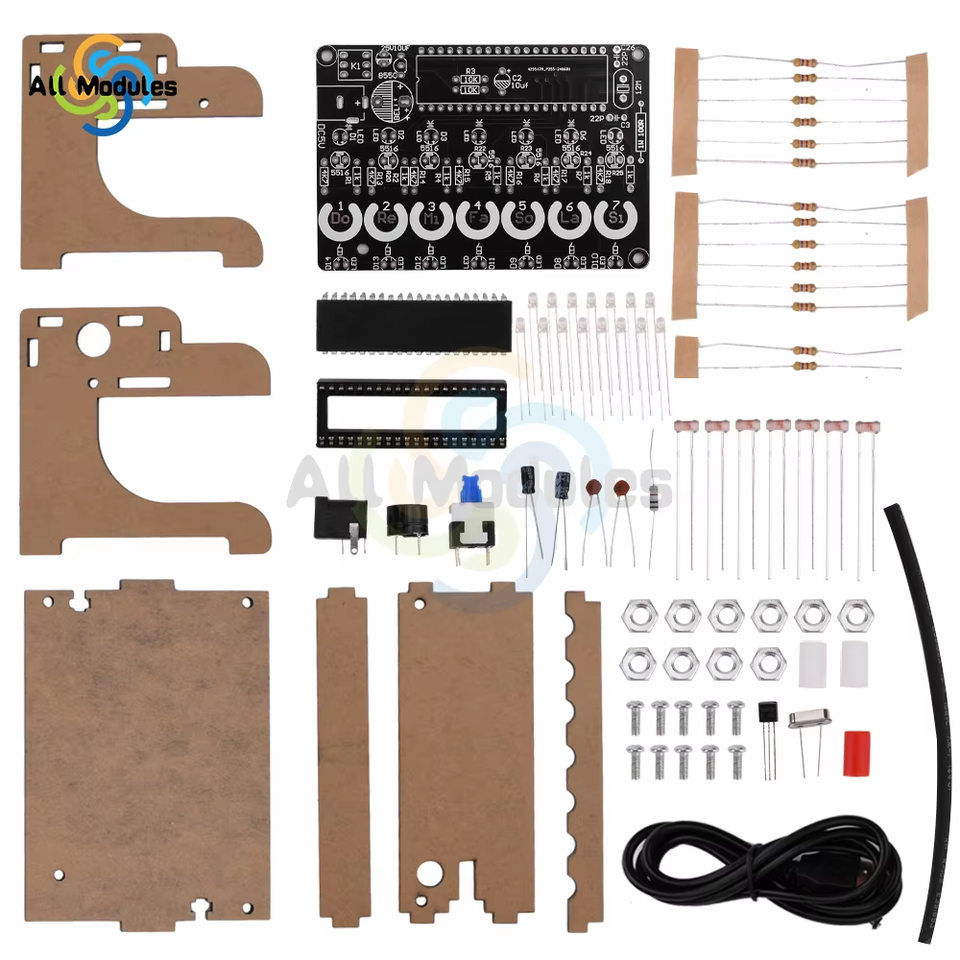 Electric Piano DIY Kit - Microcontroller Photoelectric Organ for ...