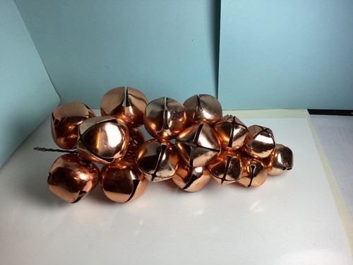 Copper Jingle Bell Grape Cluster Design Metal Christmas Decoration | eBay