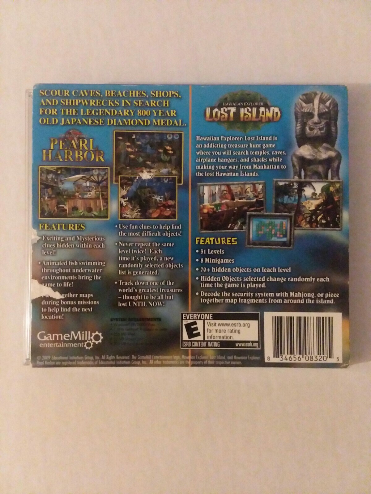 HAWAIIAN EXPLORER: PEARL HARBOR/LOST ISLAND (PC, 2009) for sale online ...