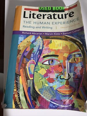 Literature: the Human Experience by Marvin Klotz, Richard Abcarian and ...