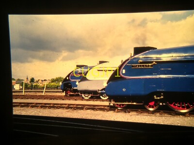 16911 35mm Slide Steam Locomotive BR British Railways 4498 2509 4468 ...