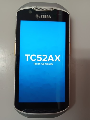 Zebra TC52AX TC520L-1YLMU7P Barcode Scanner- home depot "Locked Screen ...