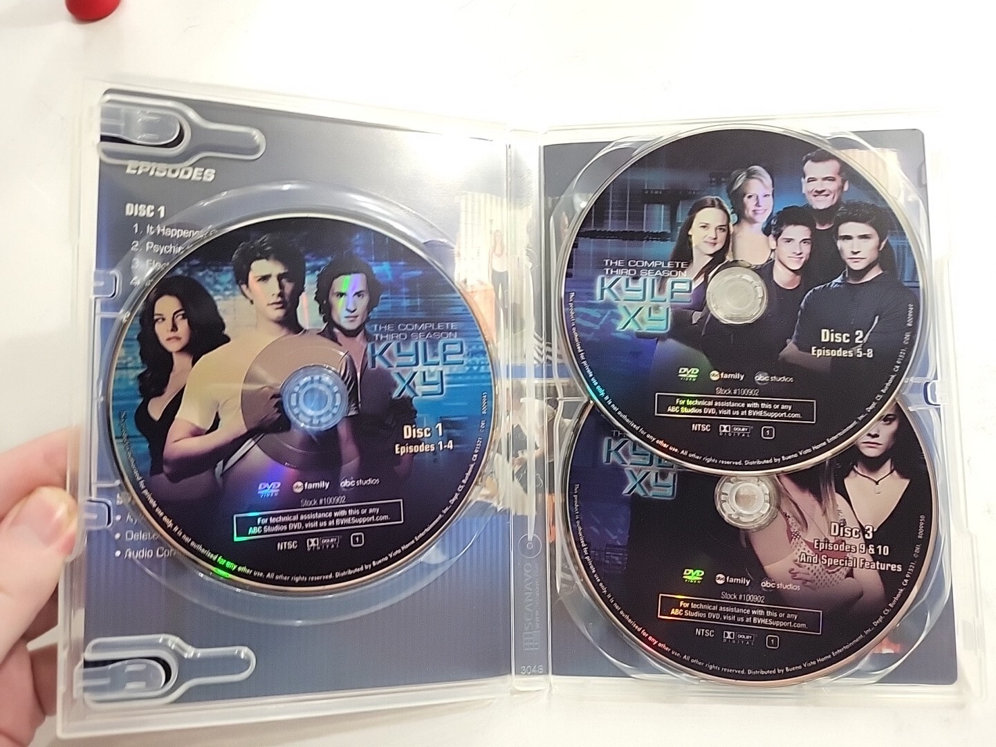 Kyle XY: The Complete Final Third Season (DVD, 2009, 3-Disc Set) ABC ...